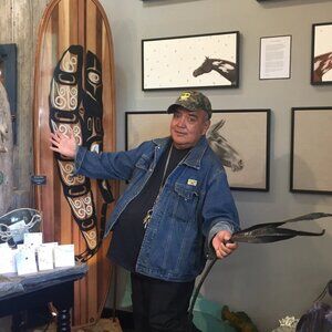 Cecil Dawson | Art | Mini First Nations Carved Mask Wall Hanging ...